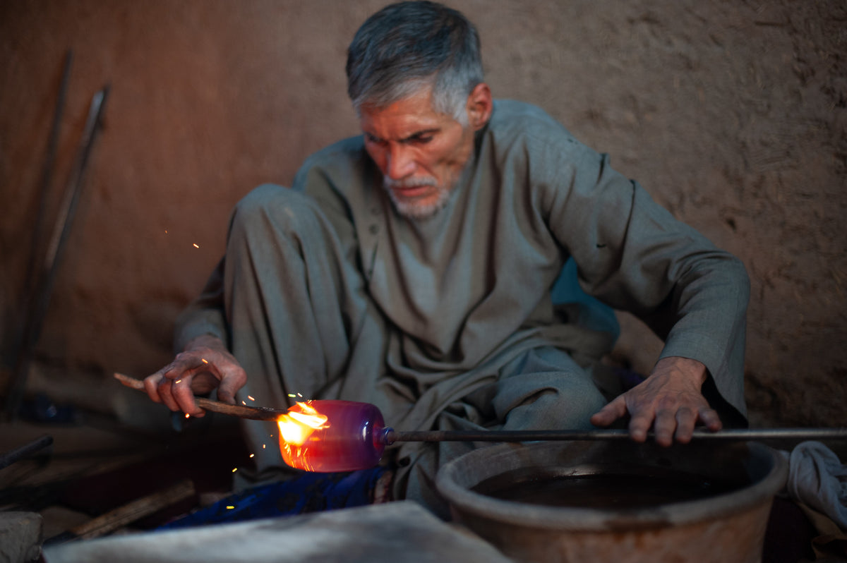 Afghanistan's Glassblowing Legacy– ISHKAR