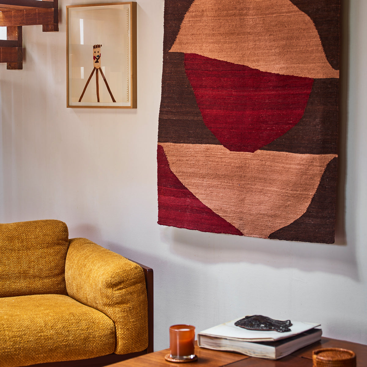 Khorshid Flatweave Tapestry | ISHKAR X Skateistan