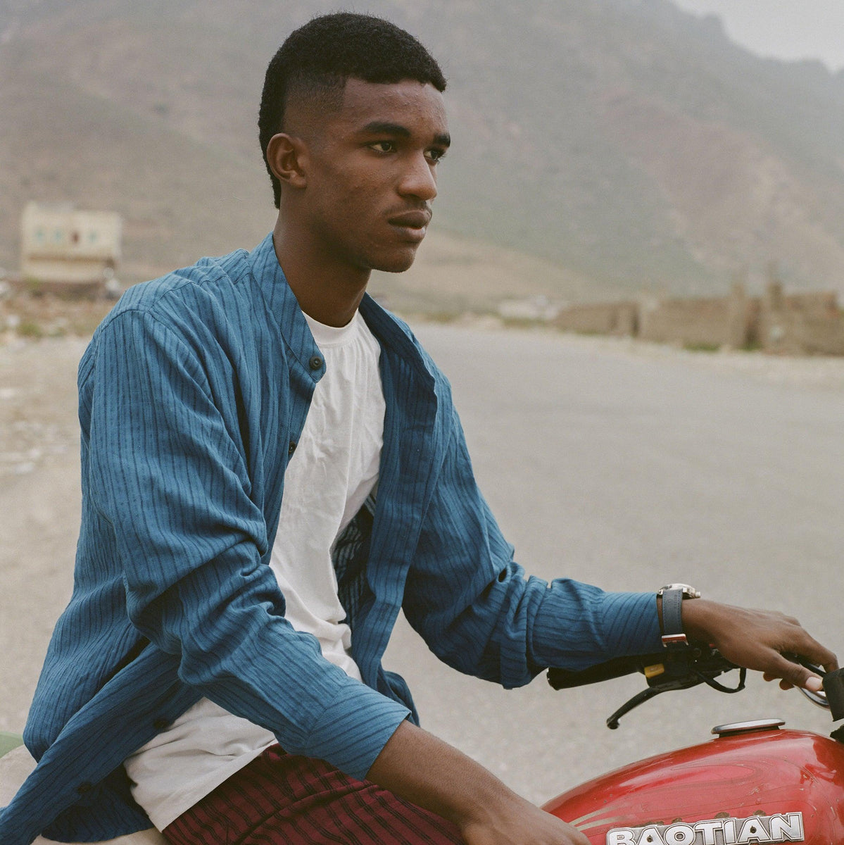 Indigo Stripe Shirt– ISHKAR