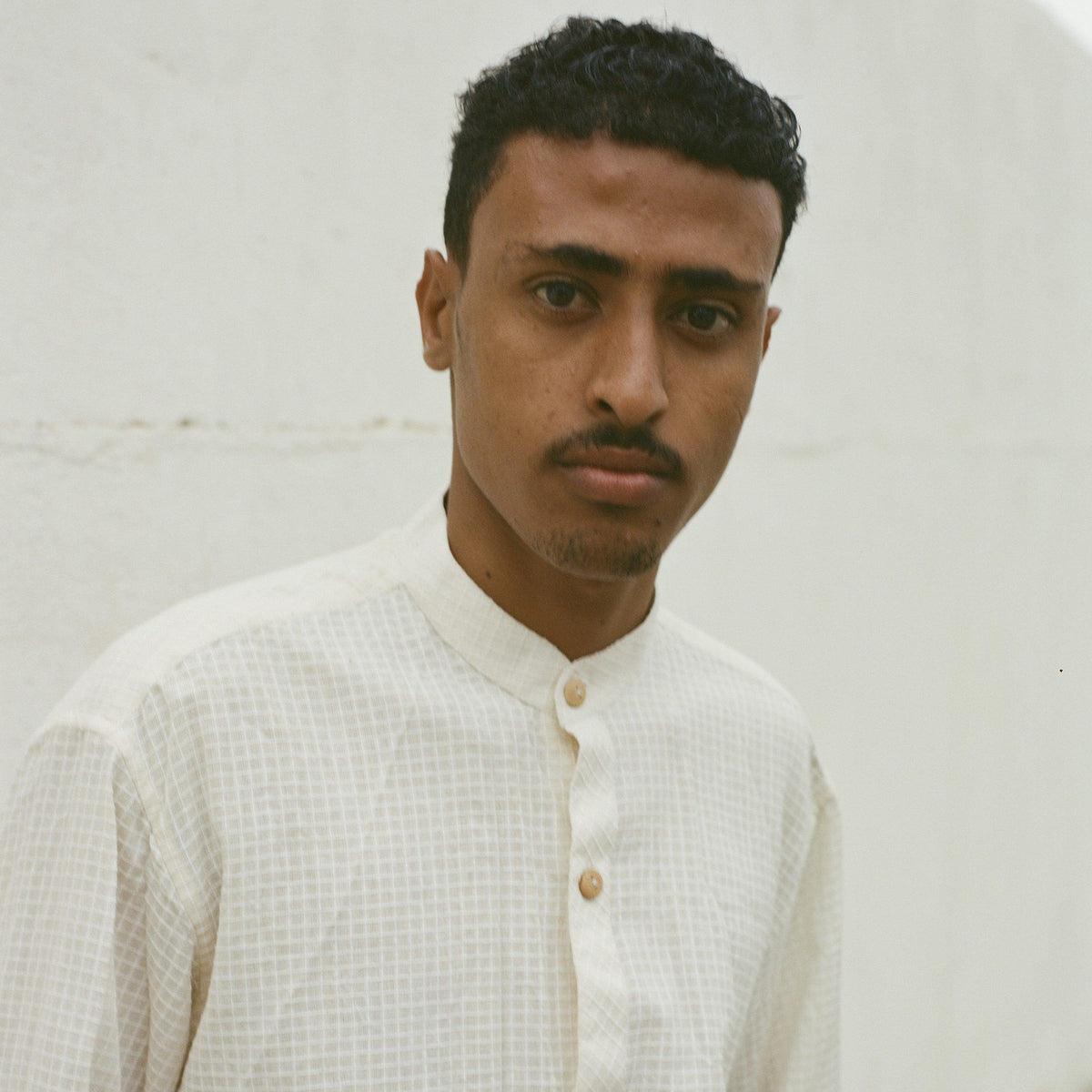 Off-White Checks Shirt– ISHKAR